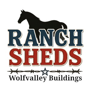 Ranch Sheds | Texas Livestock Sheds, Loafing Sheds, Run in Shed ...